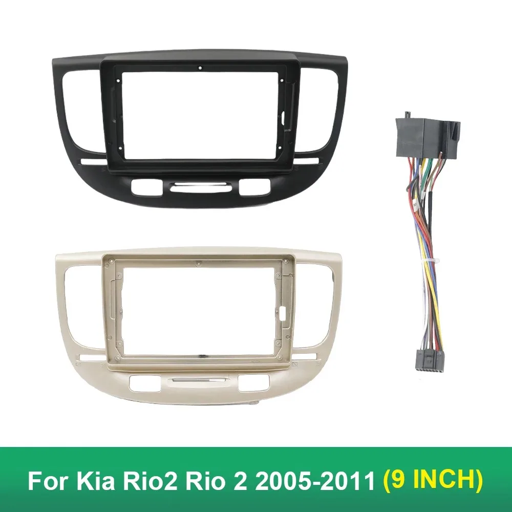 9-Zoll-Autoradio-Faszien-f-r-Kia-Rio2-Rio-2-2013-2017-Stereo ...