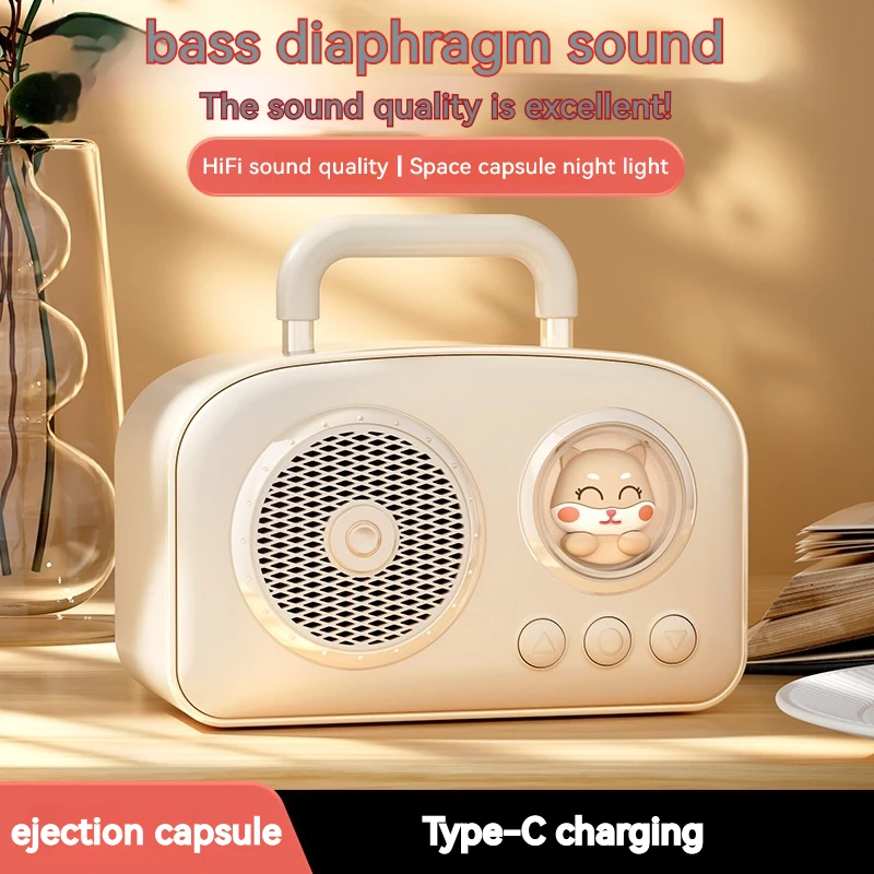 Portable-Boombox-Speakers-Cute-Wireless-Bluetooth-Subwoofer-Mp3-Player ...