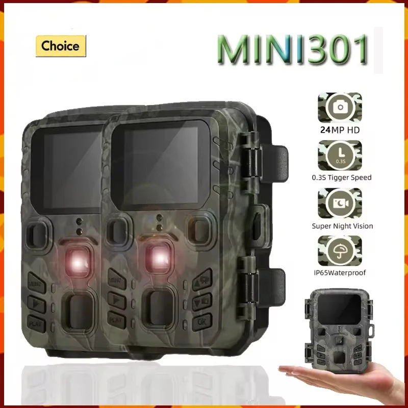 Mini301-Outdoor-Mini-Hunting-Camera-Wildlife-Trail-Infravermelho-Vis-o ...