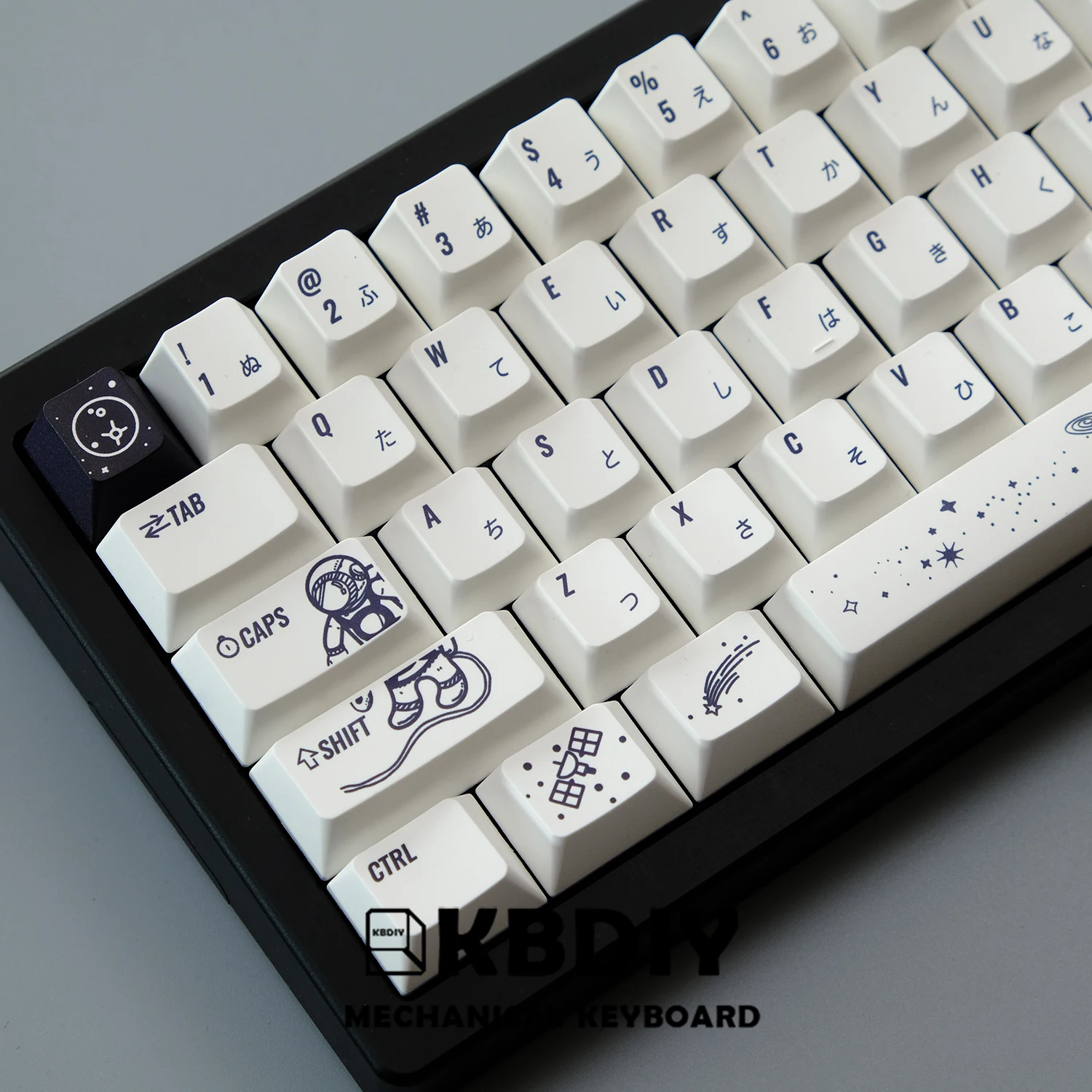 KBDiy-Japanese-PBT-Outer-Space-Cherry-Profile-Keycaps-Custom-for ...
