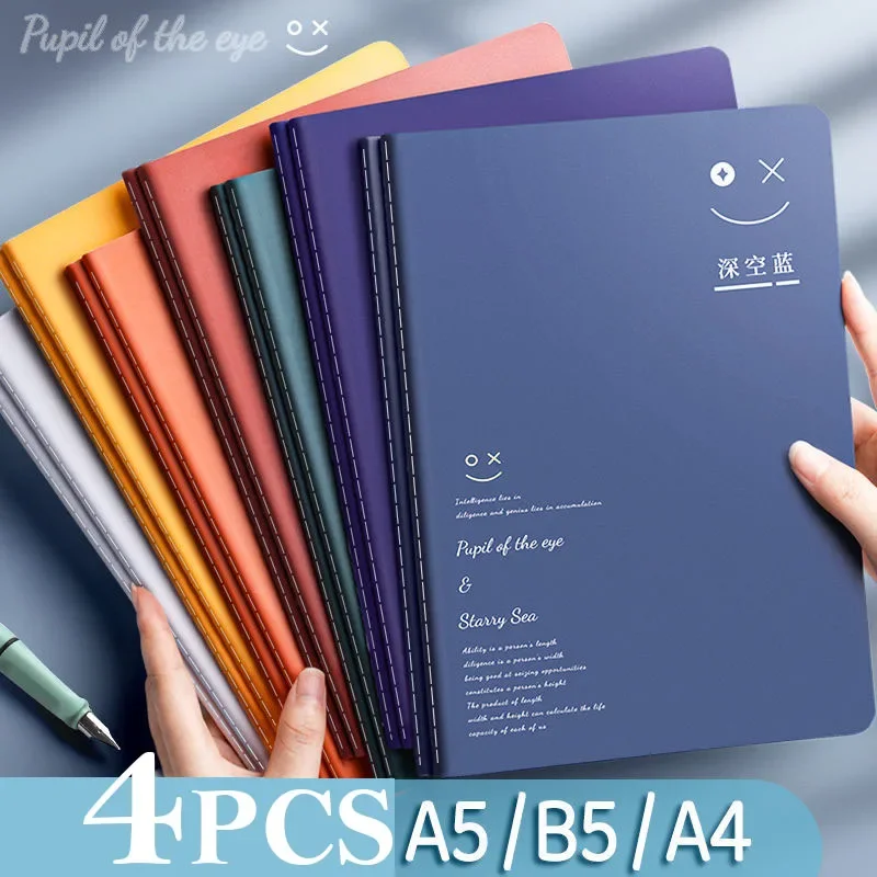 4PCS-Student-Car-Line-A4-A5-B5-Notebook-Ins-Wind-Small-Fresh-Large ...