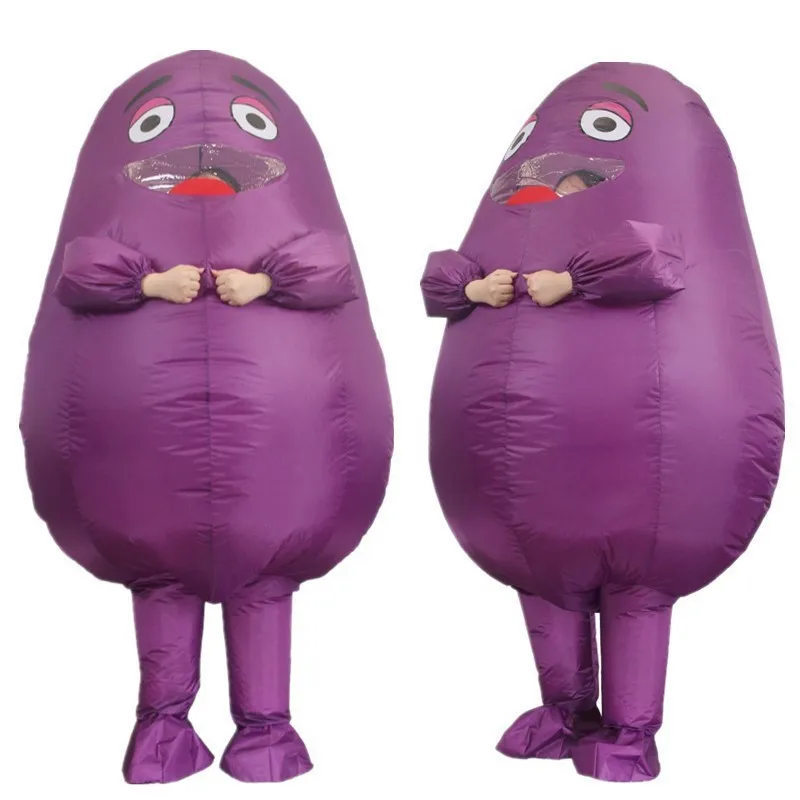 Purple-Potato-Inflatable-Grimace-Cosplay-Costume-for-Adults-Kids ...