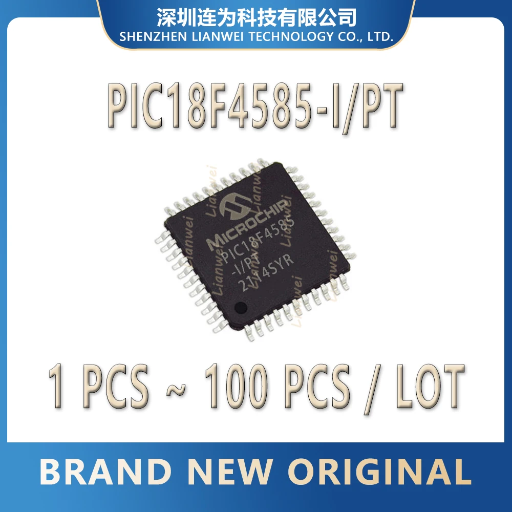 PIC18F4585-I-PT-PIC18F4585-I-PIC18F4585-PIC18F-PIC18-PIC-IC-MCU-Chip ...