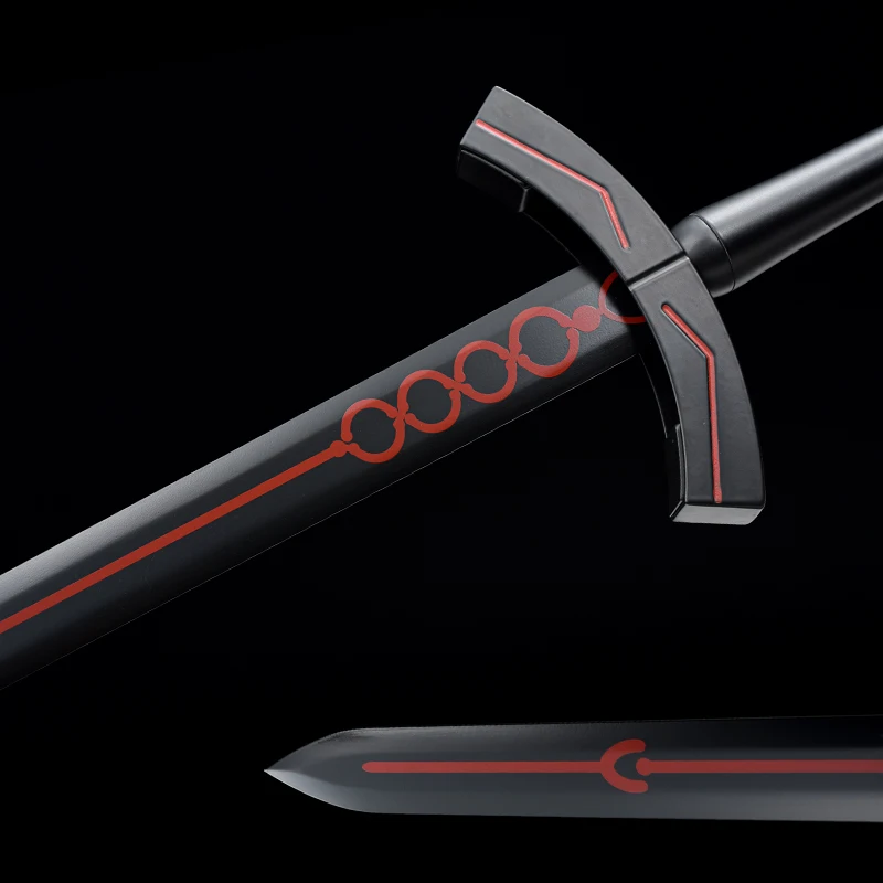 Anime Fate Stay Night Alter Saber Swords With Wooden Scabbard Cosplay ...