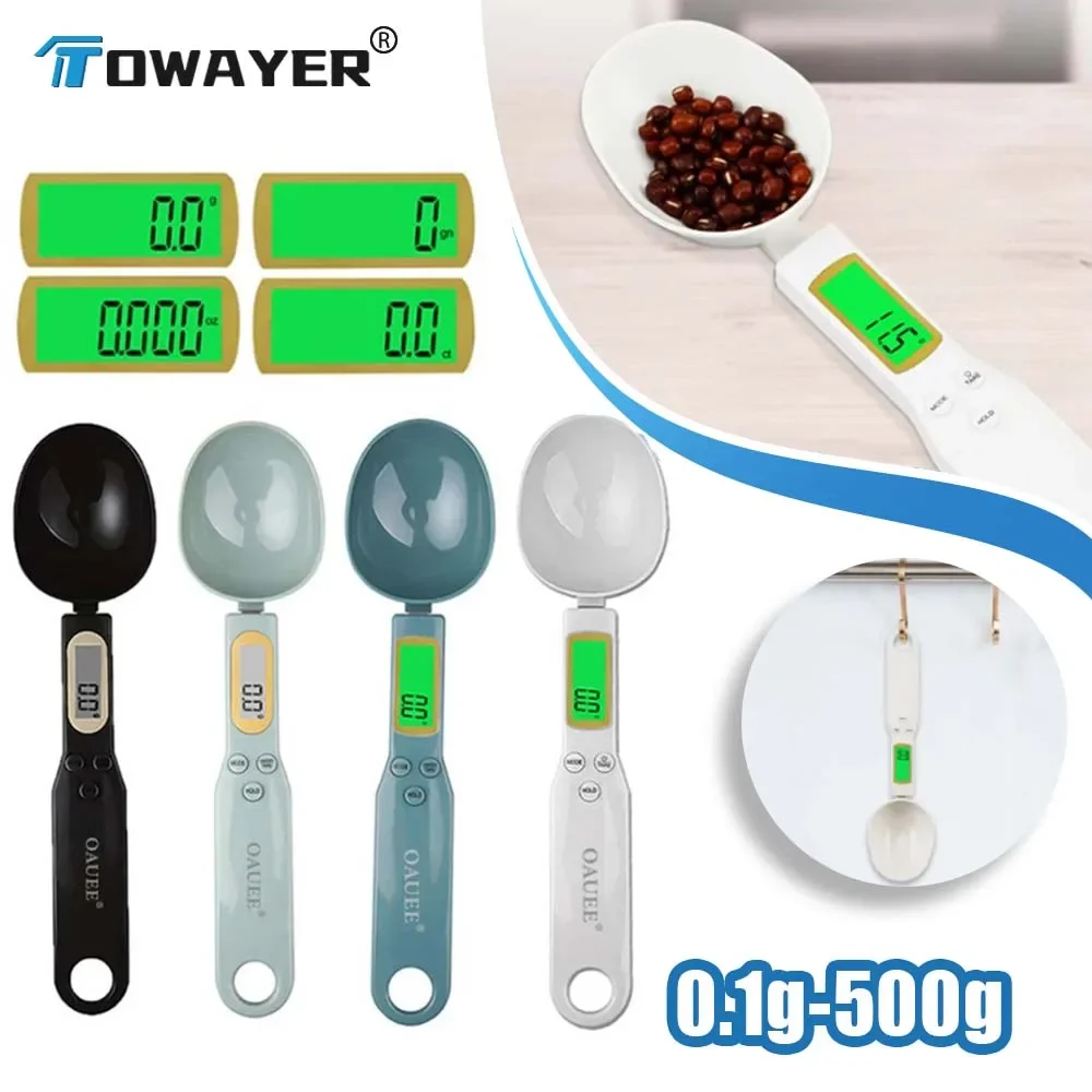 Electronic-Kitchen-Scale-0-1-500g-Weight-Measuring-Tools-Digital-Spoon ...