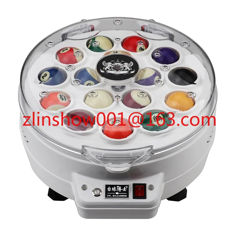Polishing 16 Ball Washing Machine Billiard Pool Ball Set Cleaner ...