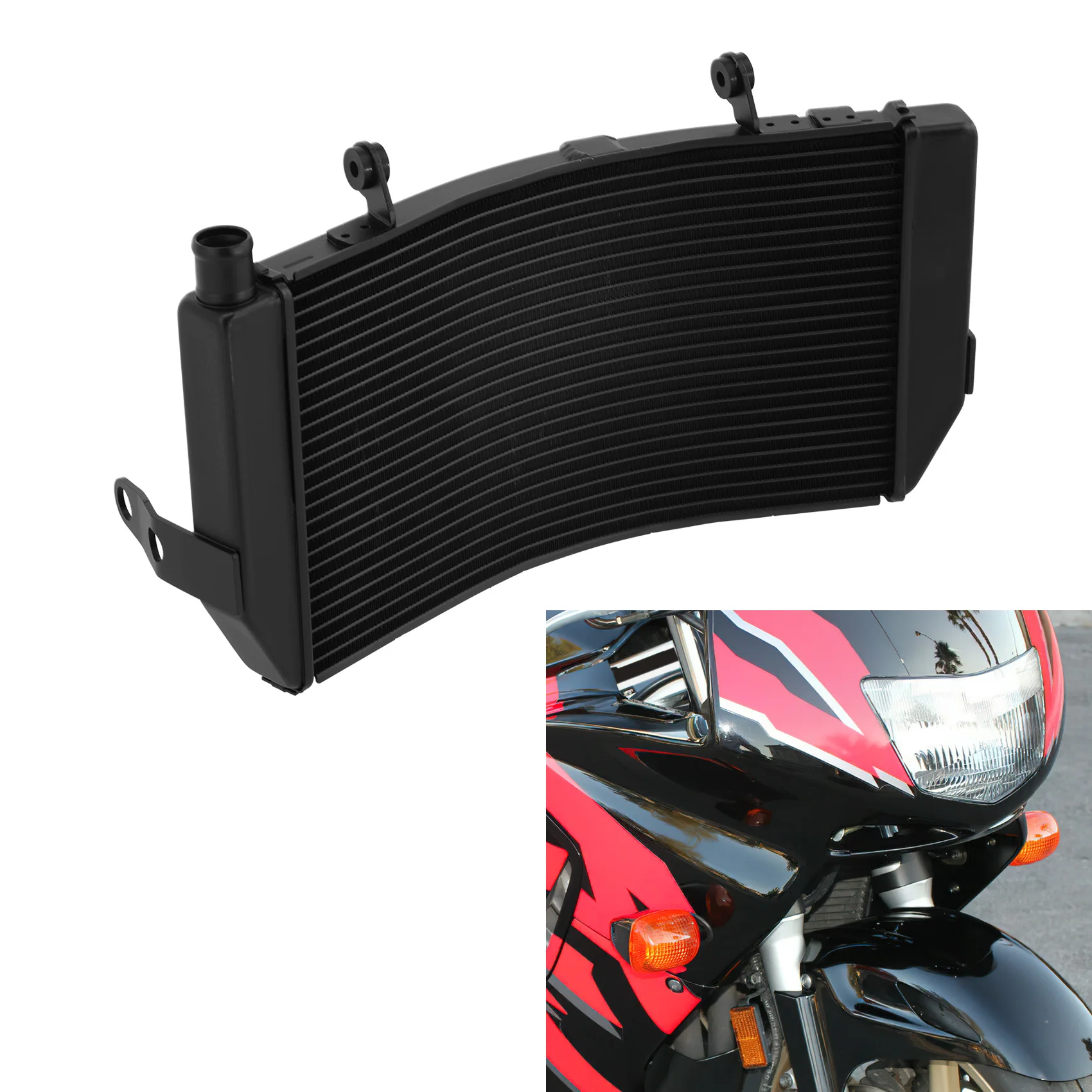 Engine Radiator Cooler Cooling For Honda CBR600 CBR 600 F3 1995-1998 ...