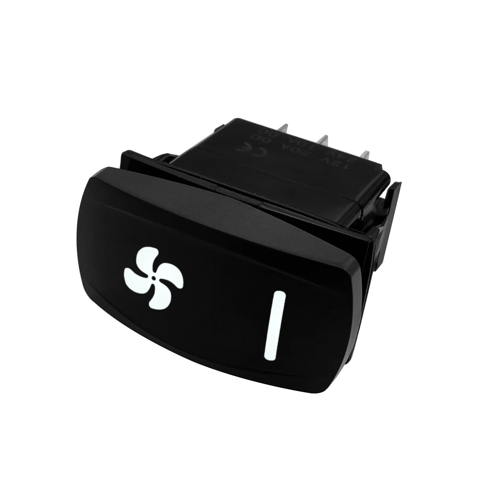 HORIZONTAL-Blower-Rocker-Switch-for-Marine-Boat-Car-Waterproof-IP68 ...