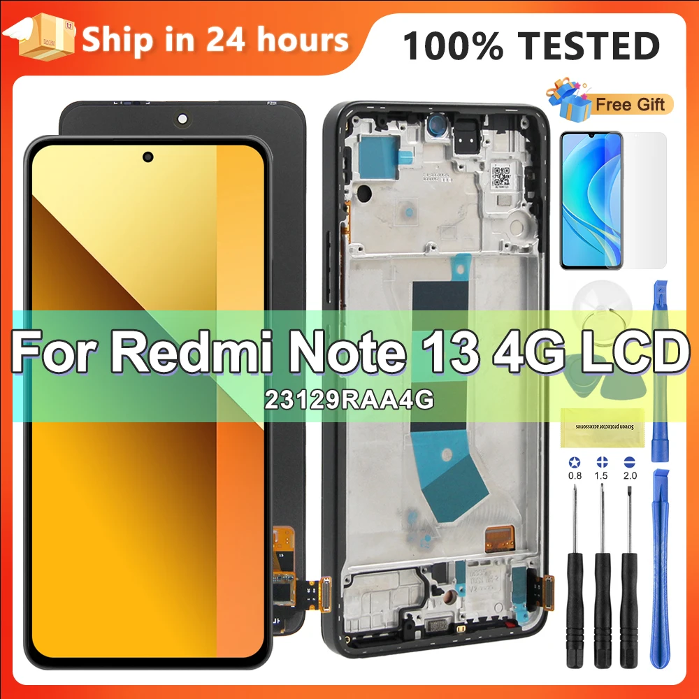 Display Screen for Xiaomi Redmi Note 13 4G 23129RAA4G 23124RA7EO Lcd ...