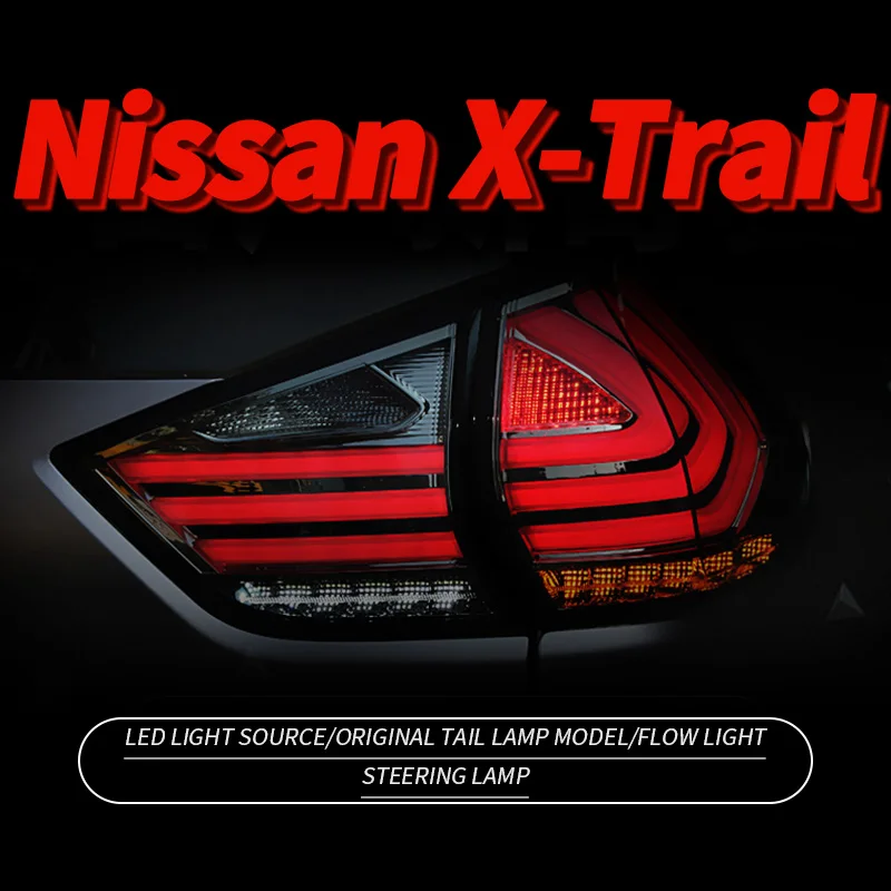Taillight-Assembly-for-Nissan-X-Trail-LED-2014-2019-LED-Rear-Lamp-Brake ...