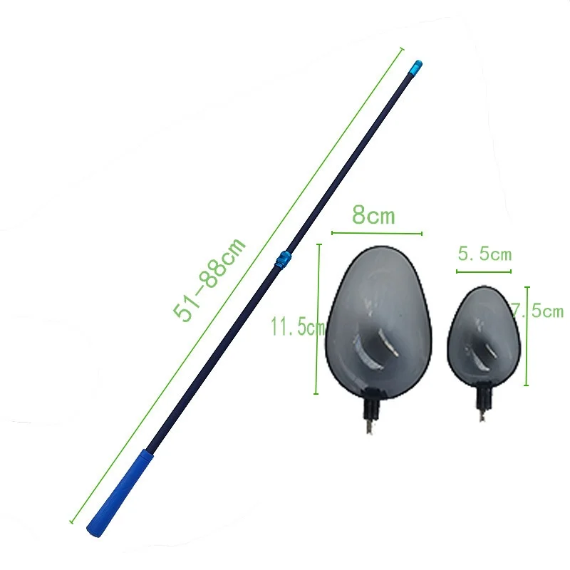 Fishing-Bait-Cage-Carbon-Fixed-Point-Bait-Throwing-Spoons-Portable-Long ...