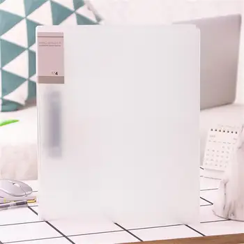 A4 Transparent File Folder Binder Document Organizer Waterproof Storage ...