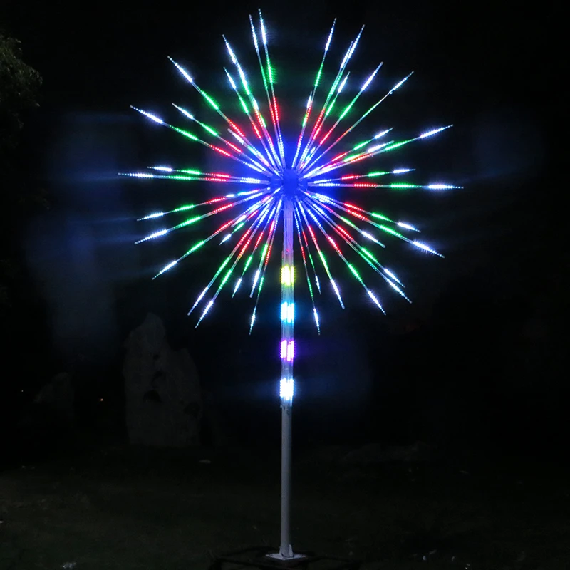 LED-Fireworks-Light-Christmas-Xmas-Tree-Lamp-3m-Height-23-Branches ...