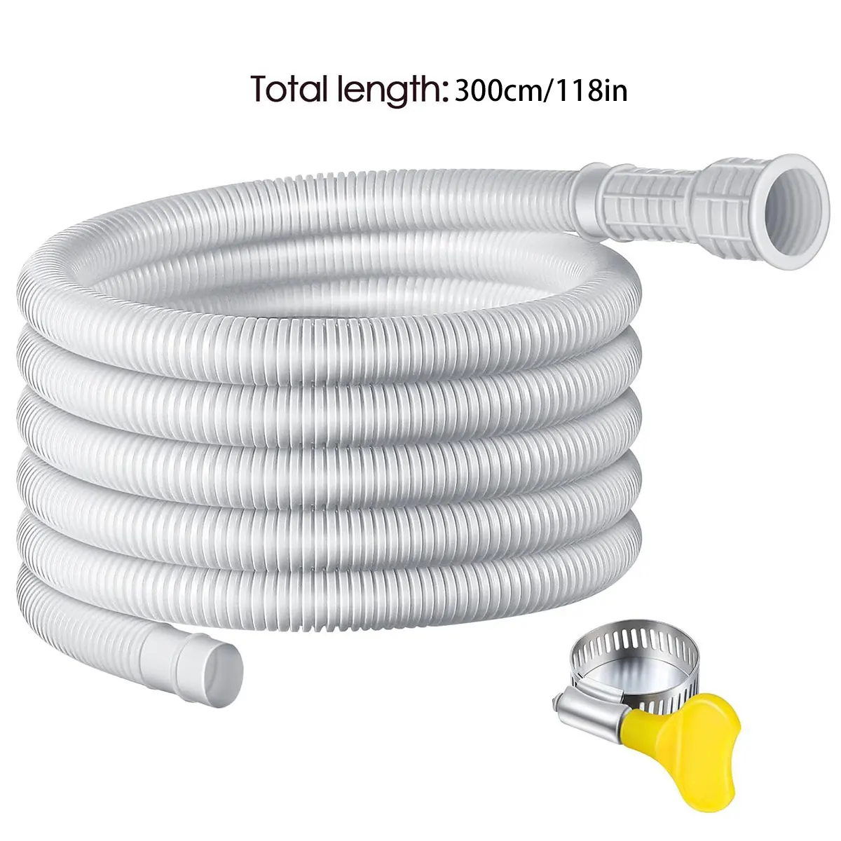 Air Conditioner Drain Hose Flexible Drain Hose With Clip Cuttable ...