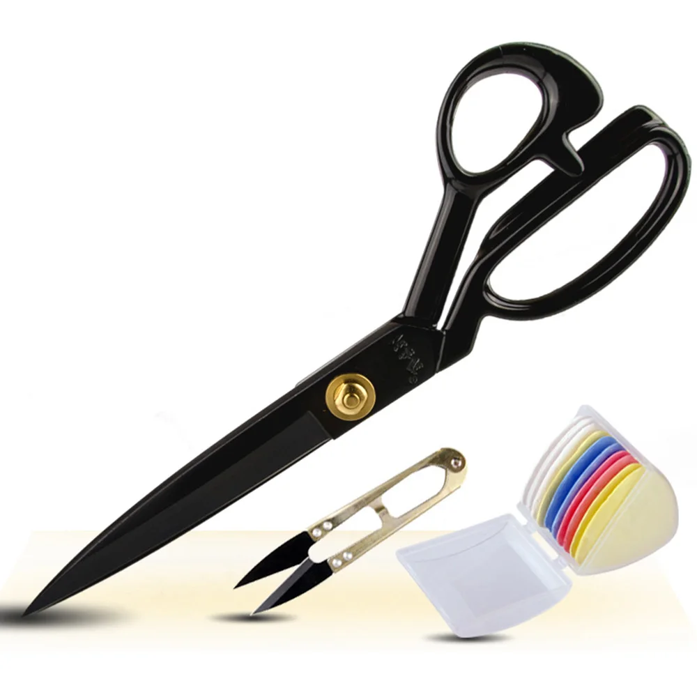 Professional-Sewing-Tailor-Scissors-Kit-Cutting-Scissors-Cloth ...