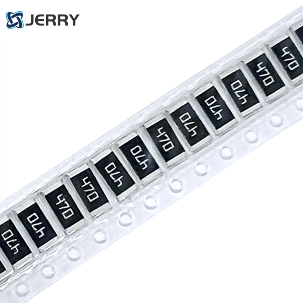 Resistencia de Chip SMD 50 piezas 2512 47 ohm 47R 470 1W 5% componentes ...