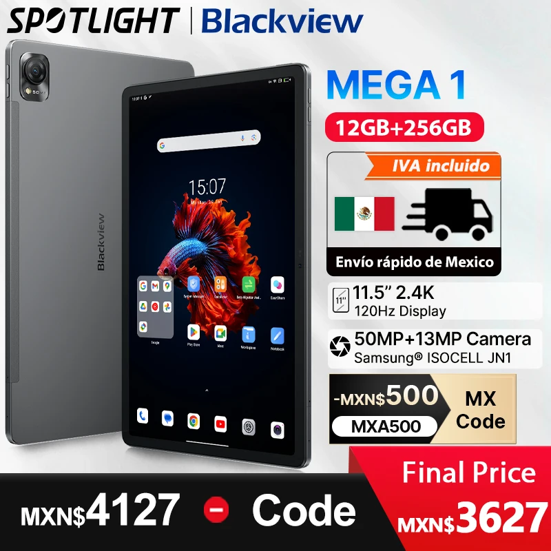 World-Premiere-Blackview-MEGA-1-Tablet-11-5-inch-2-4K-120Hz-Display ...