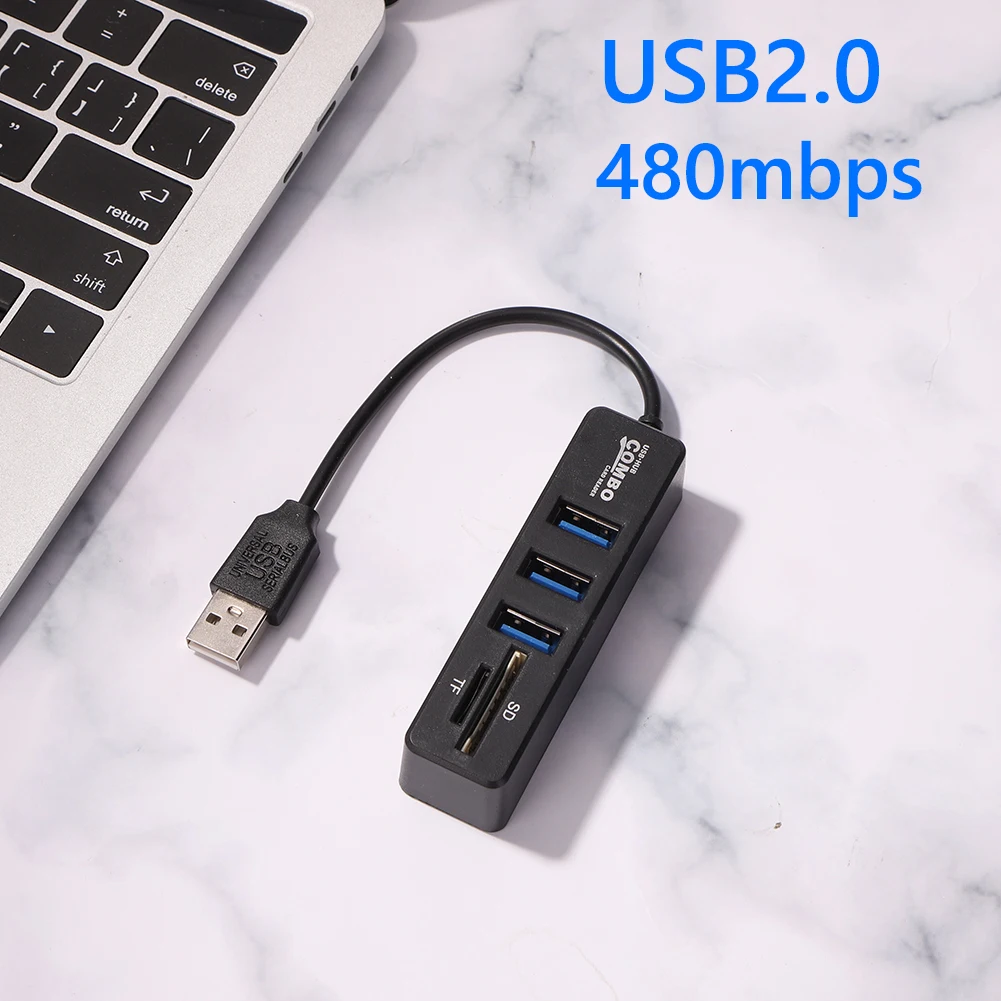 USB 2.0 Multi HUB Adapter 5/8 Ports Multiple USB Splitter USB Power Hub ...