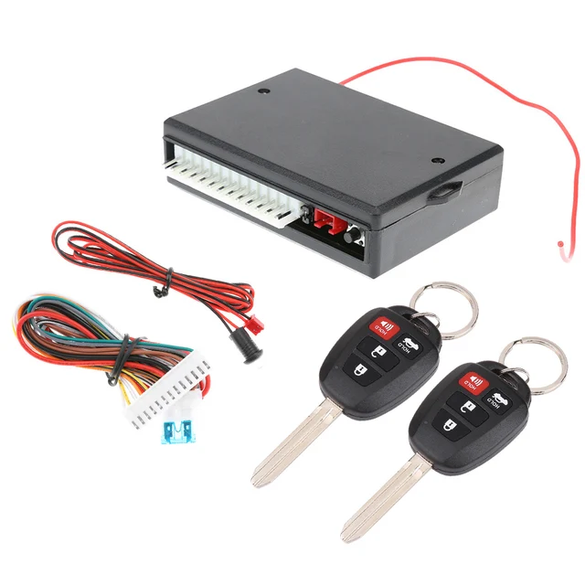Car Anti Theft Device Universal Car Keyless Entry System: Remote ...