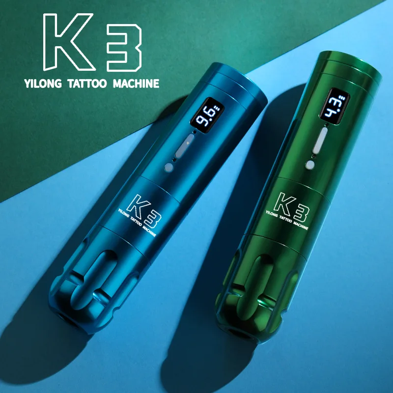 Tattoo Machine K3 Mobile Wireless Tattoo Pen Rechargeable Battery Pen ...