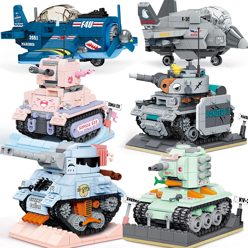 WW2-Mini-Micro-Toys-F35-Germany-Somua-Plane-III-Panzer-Soviet-Military ...