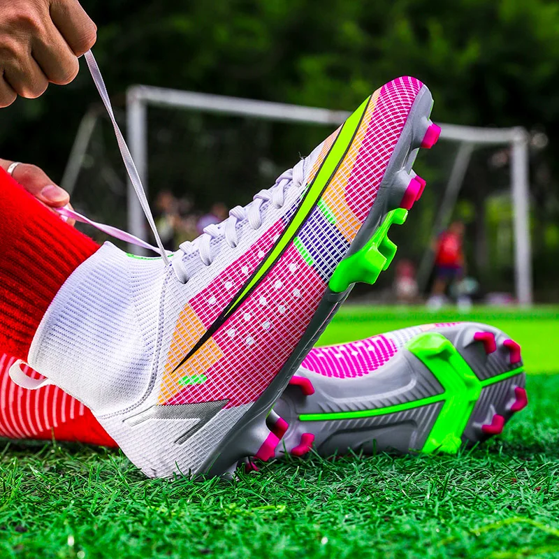 Children's Football Shoes Multicolour Original Training Shoes Non-slip ...
