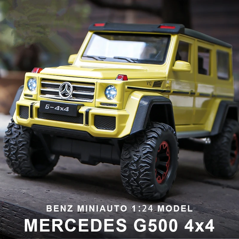 1/24 G500 G63 Alloy Car Model Diecasts Metal Toy Modified Off-road ...