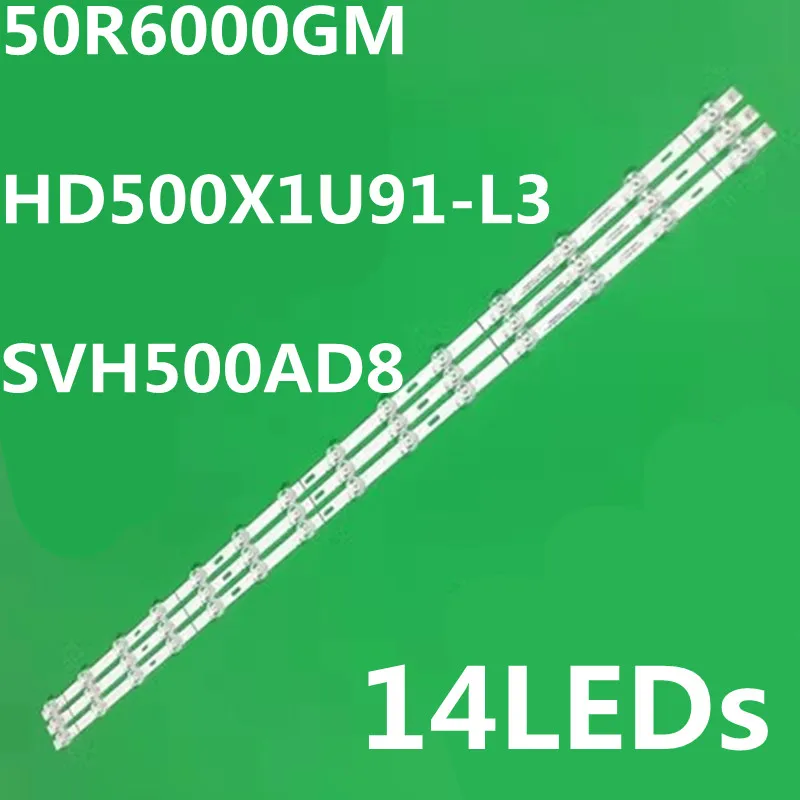 10TV-30PCS-14lamps-LED-Backlight-Strip-For-50H6G-50H78G-50R6000GM ...