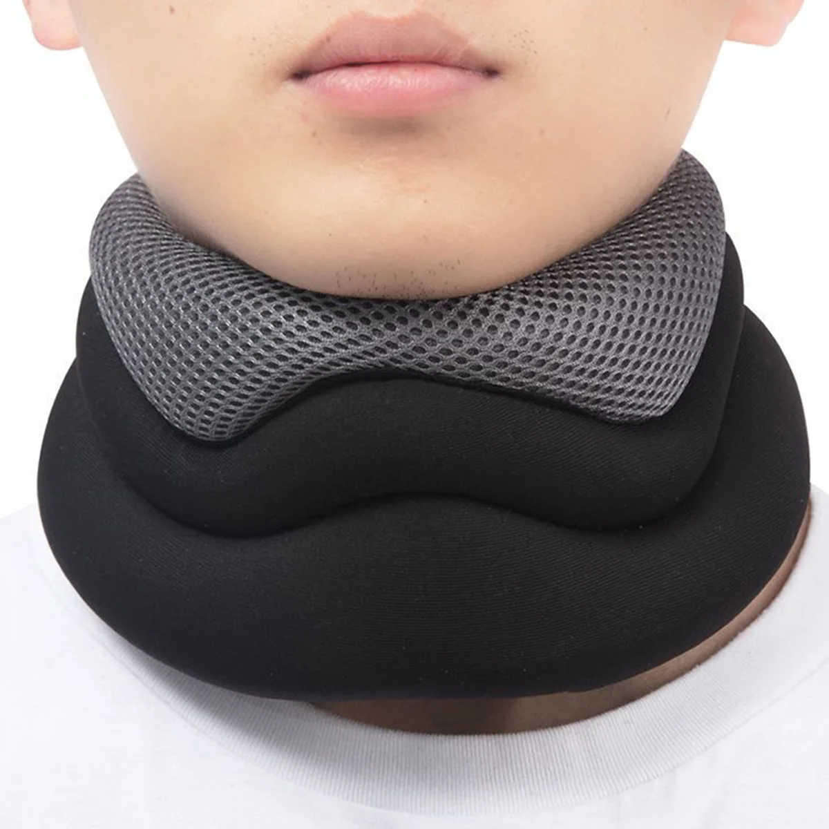 Neck Support For Snoring Necksupport Never Snore Adjustable Soft Foam ...
