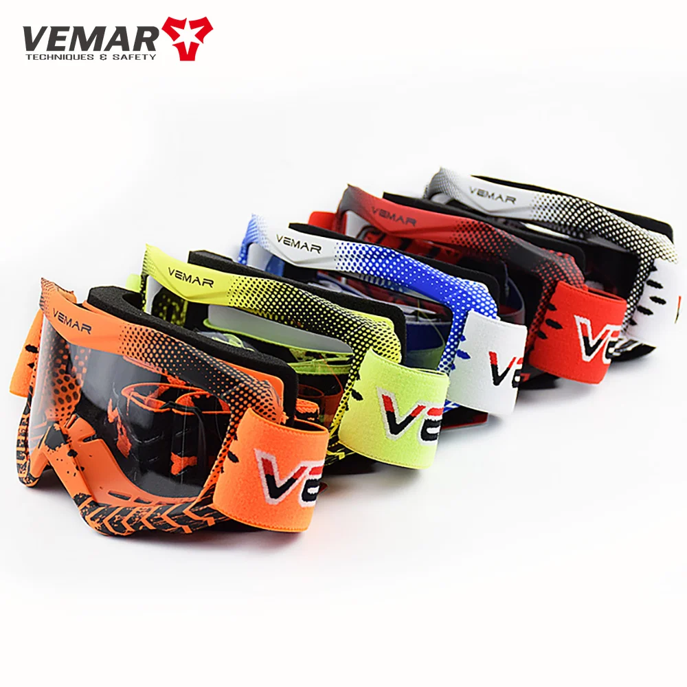 VEMAR Motorcycle Glasses Kids Colorful Motorbike Racing Goggles ...