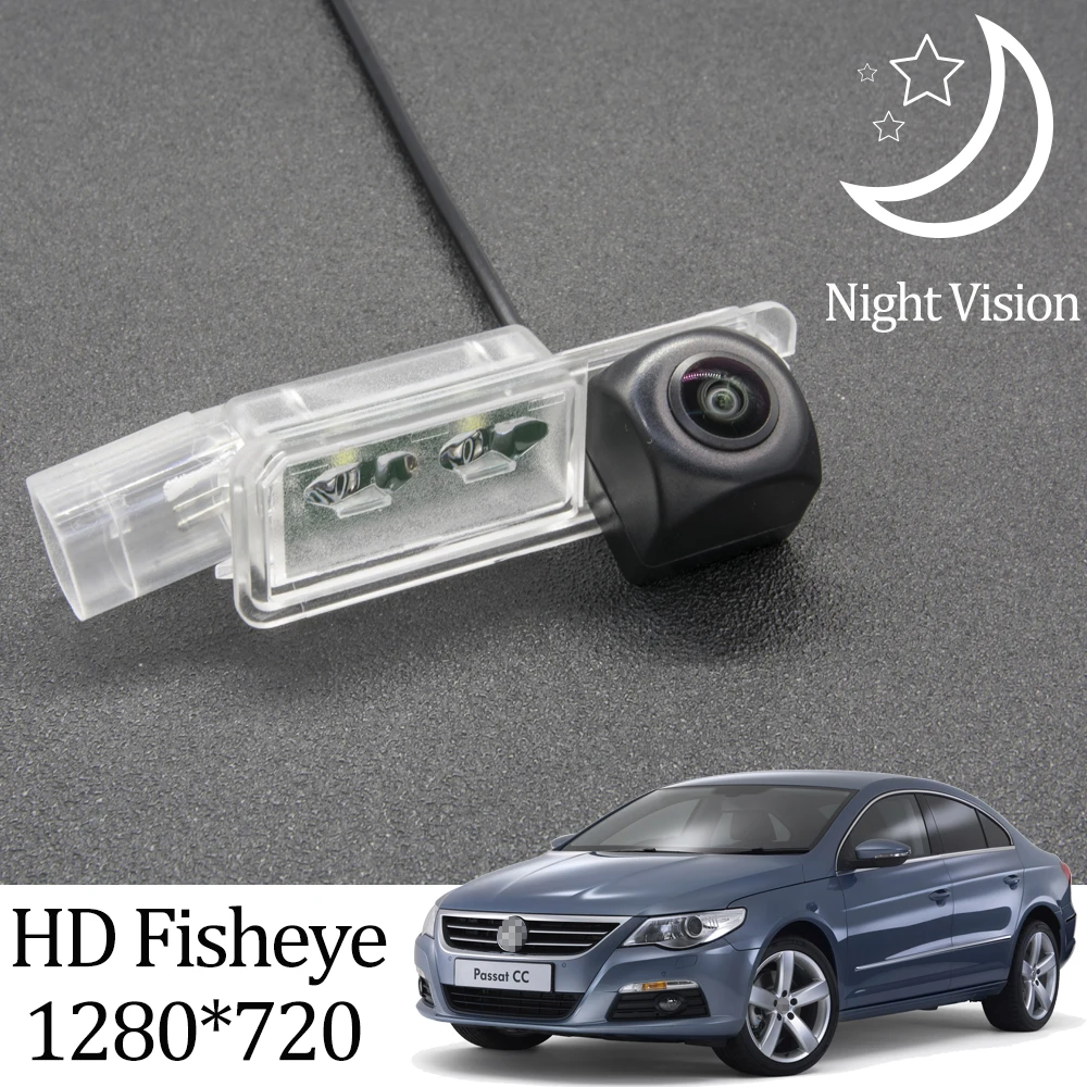 Owtosin Hd 1280*720 Fisheye Rear View Camera For Volkswagen Vw Passat ...