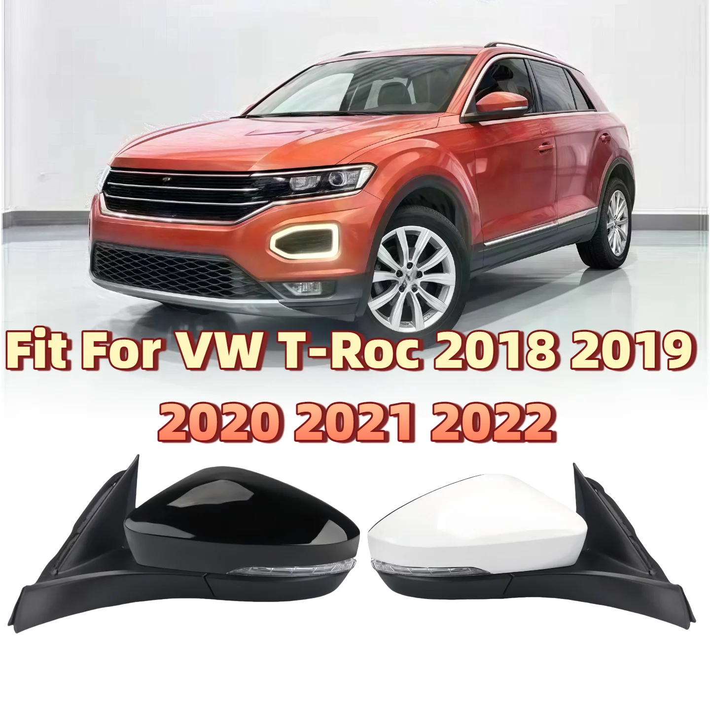 Car Accessories For VW T-Roc 2018 2019 2020 2021 2022 Car Outside ...