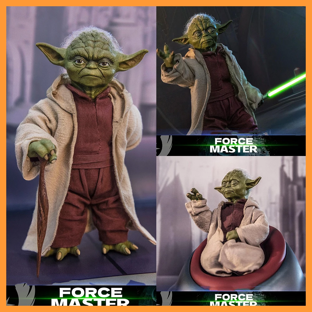 TWTOYS-figura-coleccionable-de-Jedi-Master-Force-Elder-mu-eco-de-Anime ...