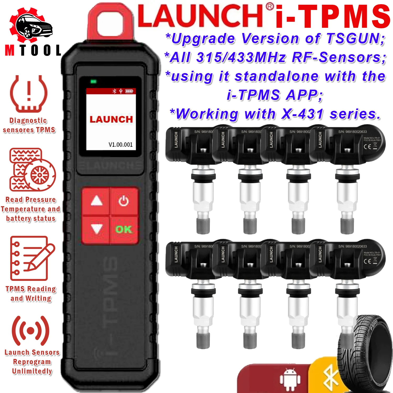 Launch-i-TPMS-Tire-Pressure-Detector-Upgrad-of-TSGUN-With-RF-Sensor-for ...