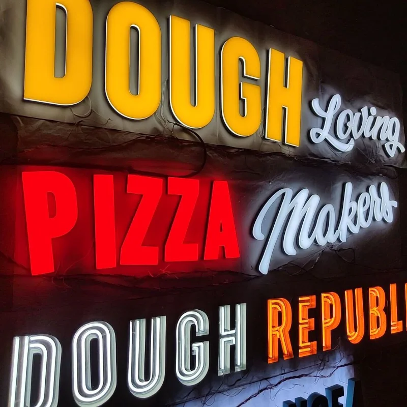 Customized Outdoor Acrylic LED Letters ,Personalized Stainless Steel ...