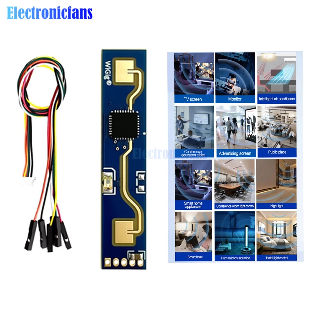 HLK LD2410 Human Presence Inductive Radar Module 24GHz Intelligent ...
