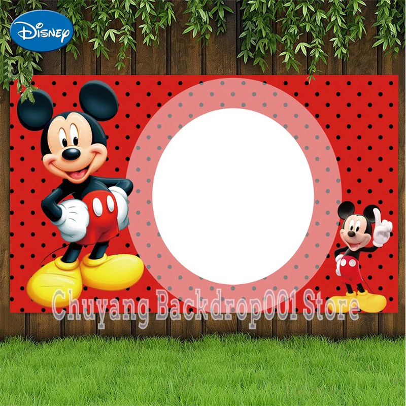 Mickey Mouse Birthday Backdrop