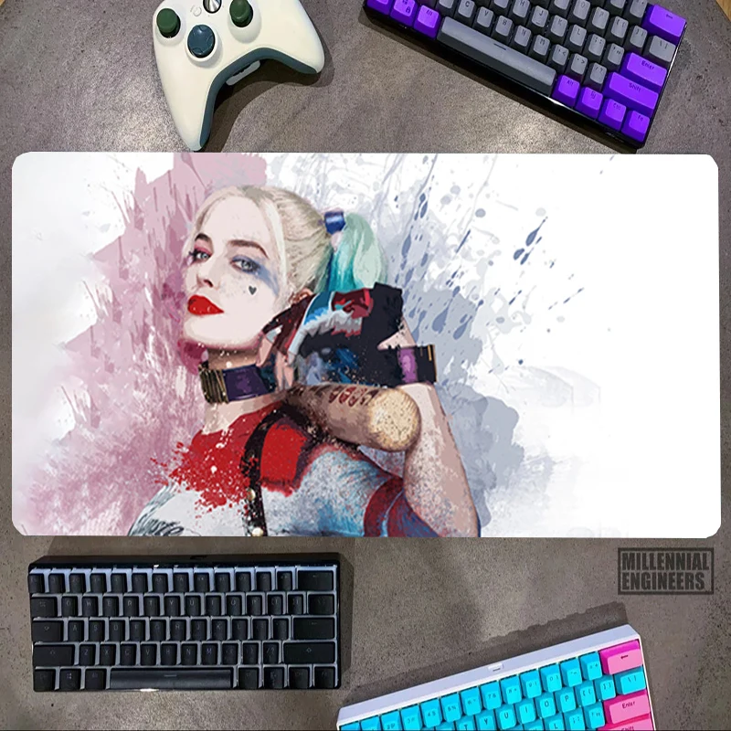 Q-Quinn-Gaming-Mouse-Pad-H-Harley-Gamer-Mats-Teclado-Premium-Mousepad ...