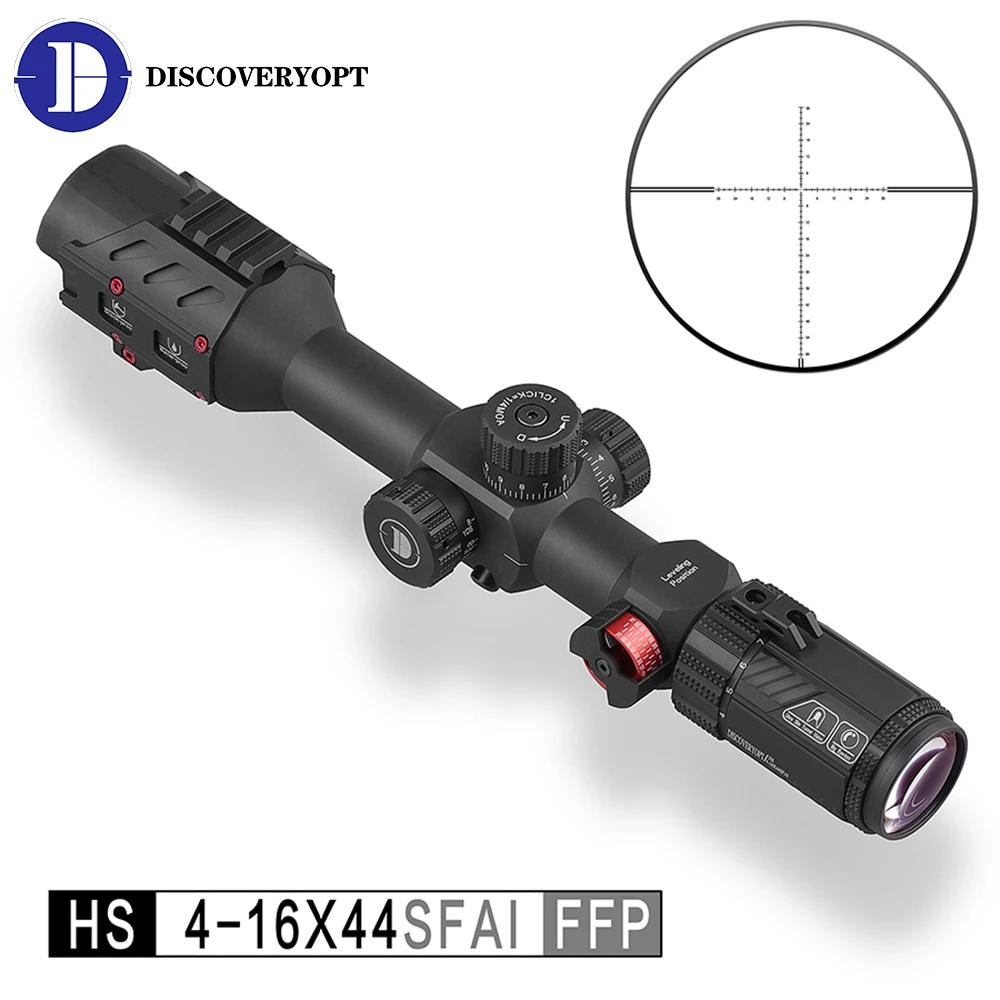 Discoveryopt Scope Ffp 4-16x44sfai Super Shockproof Tactical Optical ...