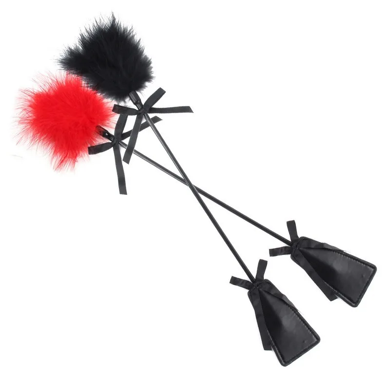 Feather-Whip-Leather-BDSM-Spanking-Slave-SM-Master-Conquer-Temptation ...