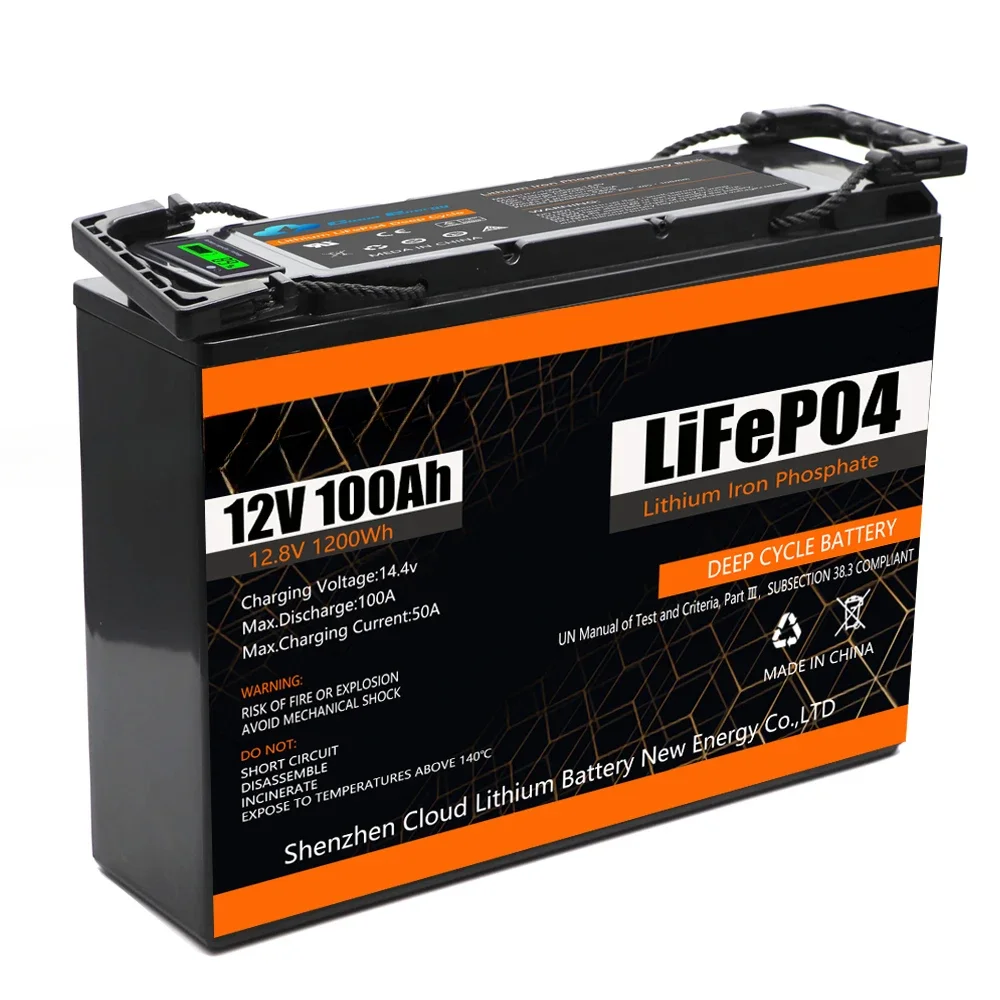 Sale-Cheap-12V-100Ah-Rechargeable-LiFePO4-Battery-for-RV-EV-Home ...