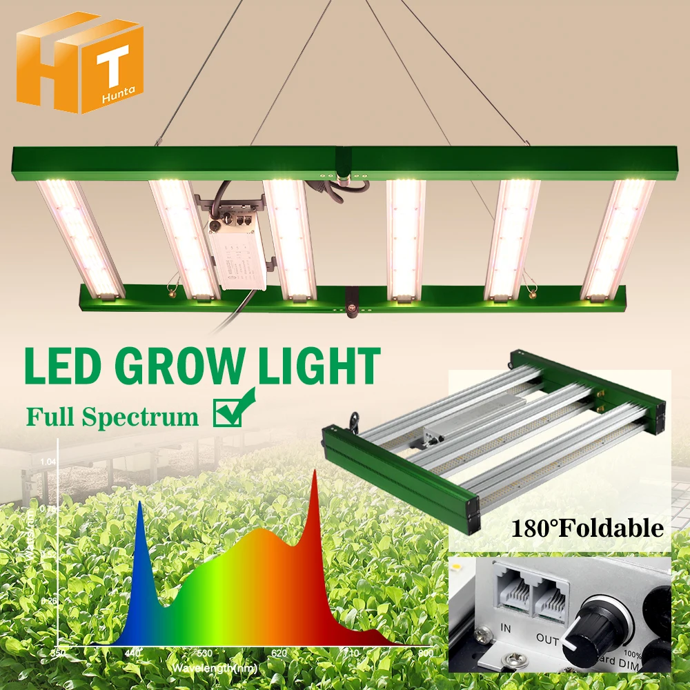 Full Spectrum LED Grow Light 240W 320W 400W SMD3030 Foldable LED Grow ...