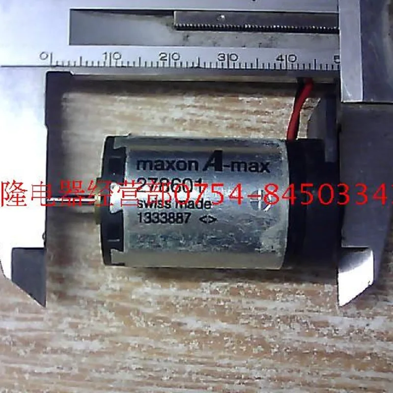 Használt Svájci Maxon A-Max Nagysebességű Dc Motor 278601 12/24V R22 J ...