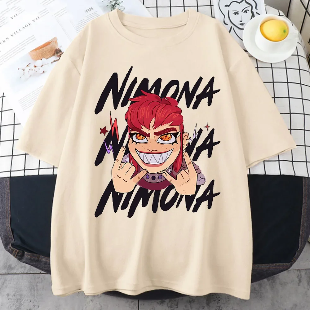 Nimona-Print-t-shirt-Summer-Fashion-merch-100-Cotton-O-neck-Women-Men ...