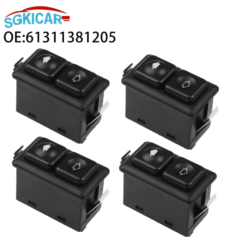 61311381205 Electric Power Window Switch Button For BMW E23 E24 E28 E30 ...
