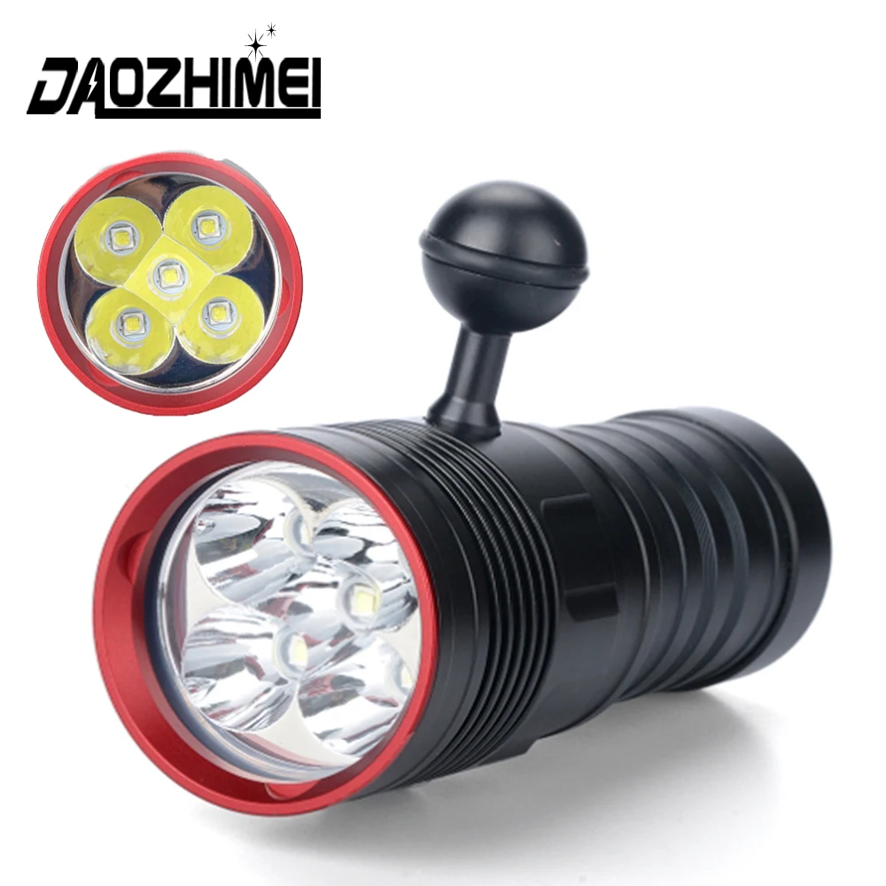 high-power-LED-Diving-Flashlight-3-Mode-Scuba-Diving-Video-Photography ...