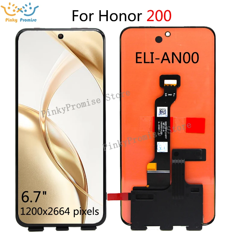 Original 6,7 "OLED para Huawei Honor 200 LCD ELi-NX9 pantalla táctil ...