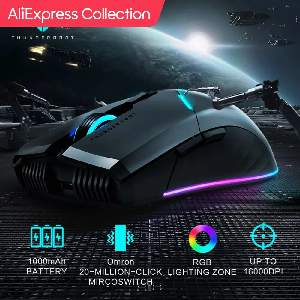 AliExpress-Collection-Thunderobot-ML703-Gaming-Mouse-Wired-2-4G ...