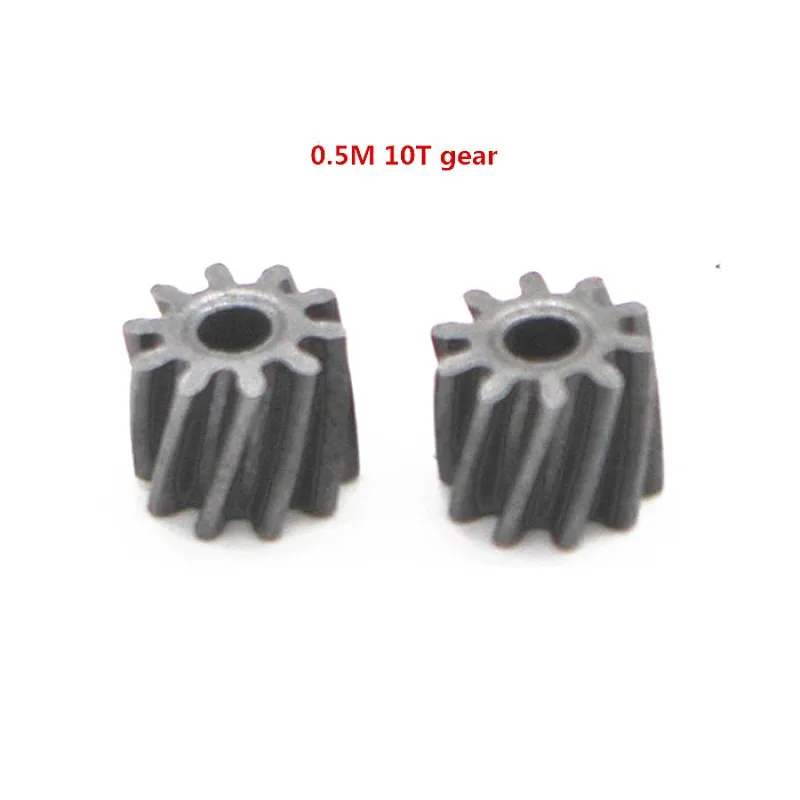 2PCS/LOT 0.5M 10T 37GB reduction gearbox Motor gear For 520/3530/545 ...