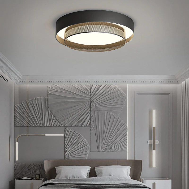 Led Ceiling Lamp Modern Iron Acrylic Celing Lamps For Living Room ...